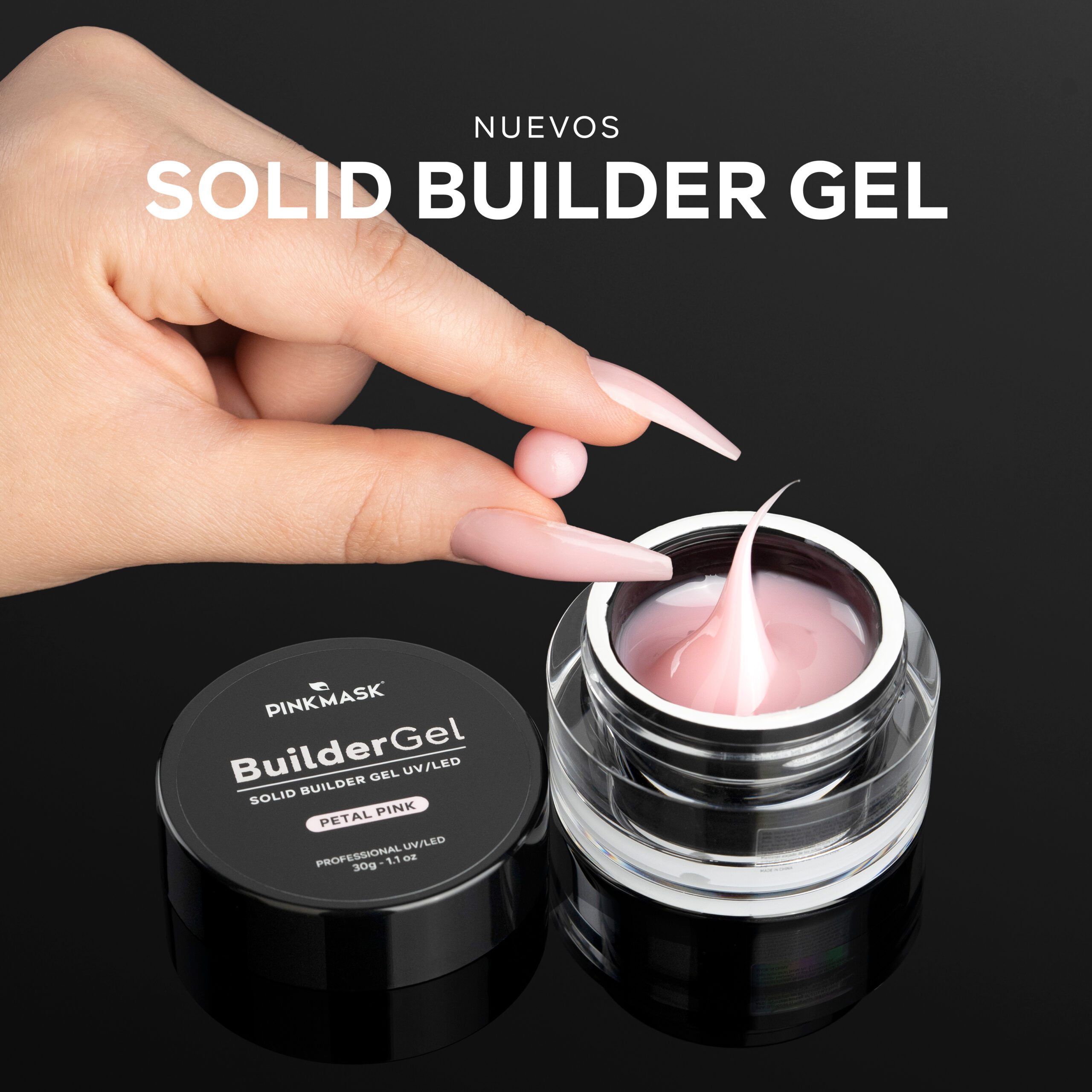 Solid builder gel PINK MASK – Dulcinea Cosmeticos
